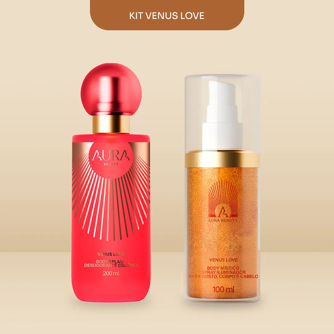 Kit Body Splash + Spray Iluminador Venus Love Aura Beauty – AURA Beauty ...